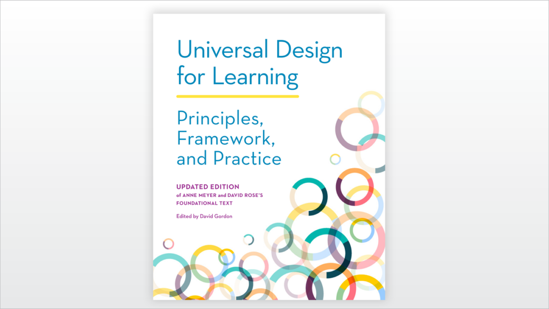 Home Books & Media Catalog Universal Design for Learning: Principles ...